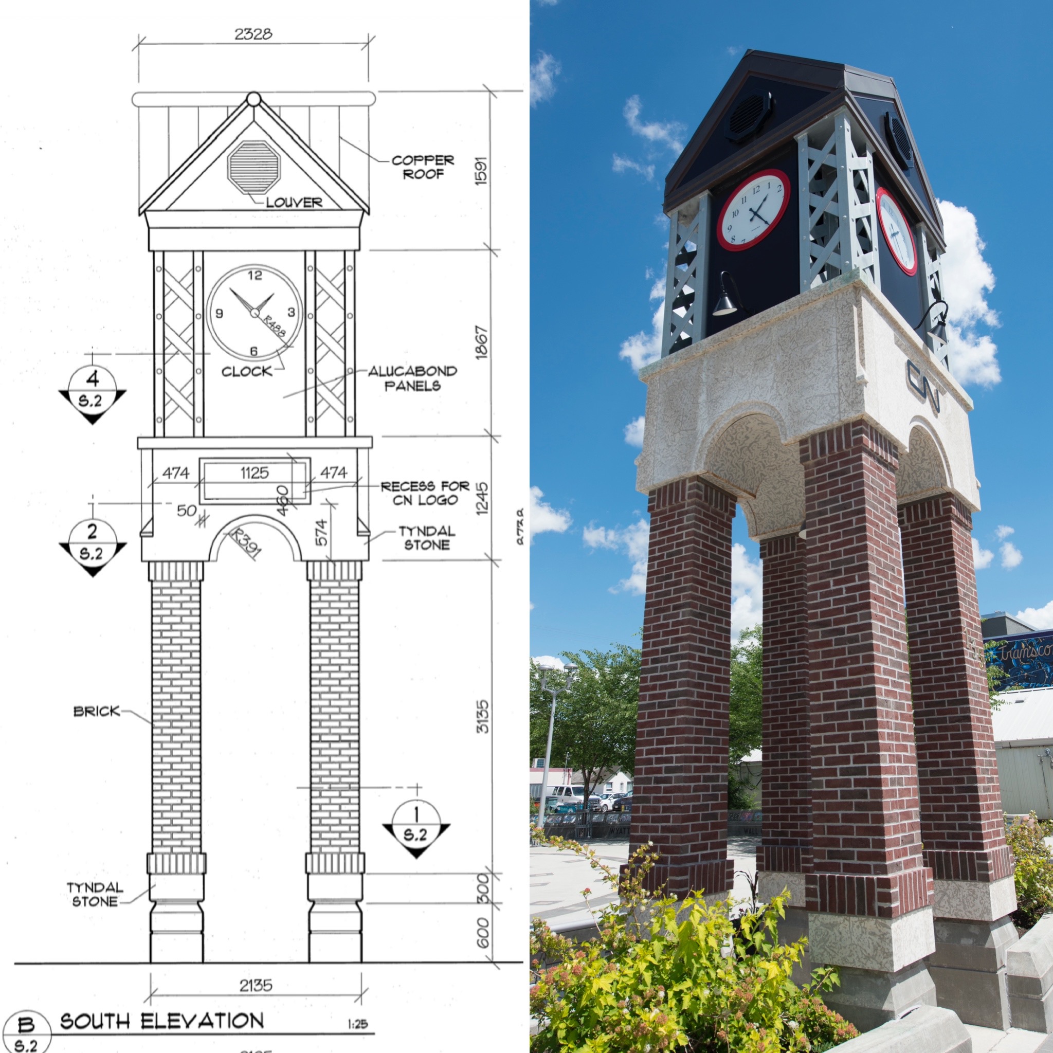 Centennial Clock Tower – Transcona BIZ